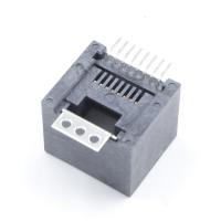 China TM52S811SXX31 8P8C RJ45 Ethernet Jack 1.5A Current Rating 125V SMT Connector Without Magnetics RoHS for sale