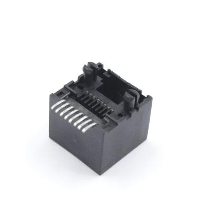 China SMT RJ45 Modular Jack 8P8C 125V 1.5A Without Magnetics TM52S811SXX43 - 15.25mm Width Surface Mount Connector for sale