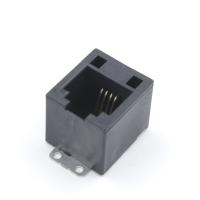 China TM52S211SXX44 180° Surface Mount RJ45 Network Jack 4P4C 15.0mm × 11.20mm × 12.7mm Unshielded for sale
