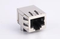 China TM111B03HX1 Single Port RJ45 Ethernet Jack 21.1mm Length 10/100Base-Tx Without LEDs for sale