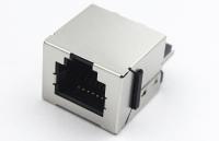 China RJ11 6P6C 180° Single Port Modular Jack Connector 125V 1.5A Without Transformer TM52M511EBX11 for sale