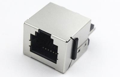 China RJ11 6P6C 180° Single Port Modular Jack Connector 125V 1.5A Without Transformer TM52M511EBX11 for sale