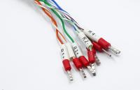 China RJ45 Ethernet Extension Cable 8P8C Female Socket to Cold Pressed Terminal 600mm for sale