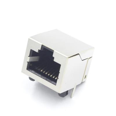 China TM5JA011EXX41 10-Pin RJ45 Female Connector Shielded 14.80mm x 16.80mm x 14.90mm 125V 1.5A for sale
