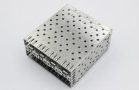 China 2x6 SFP Module Connector TMSFPX26EXXX3 with 300V AC Rating and 12-Port Stacked Structure for sale