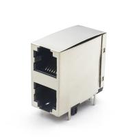 China 6P6C Shielded RJ11 Modular Connector 90 Degree 125V 1.5A TM59B521EXX11 for sale