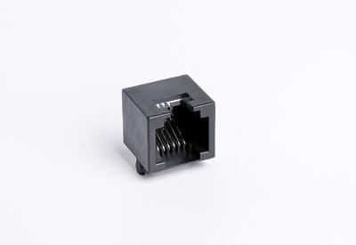 China Unshielded RJ11 PCB Jack Connector 6P6C 125V 1.5A with SGS ISO Certification TM53B511SXX4B for sale
