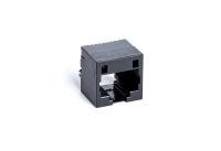 China TM52F811SXX42 RJ45 Female Connector 8P8C Single Port 12.70mm Height PBT UL94V-0 RoHS for sale