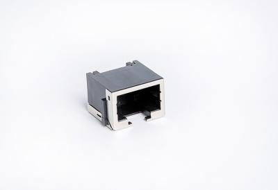 China Copper Alloy Shielded RJ45 Single Port 8P8C Jack Without LED - 125V 1.5A SMT Connector TMCPS811EXX11 for sale