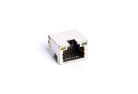 China Offset Type Rugged SMT RJ45 Jack 8P8C Connector 15.2mm Length 125V 1.5A Rating TM58S811EXX1K for sale