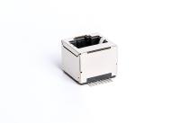 China Modular SMT RJ45 Jack Without Integrated Transformer Magnetics 180° Orientation Top Entry for sale
