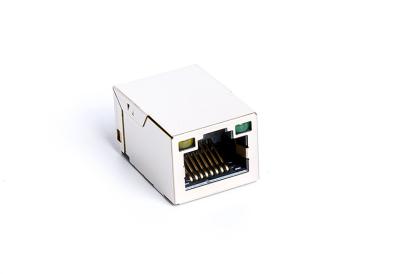 China TM811BD2AAB016007 SMT RJ45 Connector with Magnetics - 23mm Length, 8 Contacts, Side Entry Mount for sale