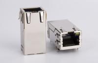 China TM411W07DIA117007 RJ45 PoE Connector 33.02mm Length 1G Magnetic DIP Mount for CAT5 CAT6 Fast Ethernet for sale