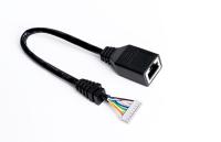 China 8P8C RJ45 Patch Cable 228mm Length 24AWG Copper Ethernet Cord with UL RoHS Certification for sale