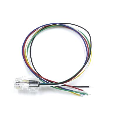 China Industrial RJ45 Patch Cable TMCABLE040015 - 150mm Length, 8P6C Connector, UL1061 Cable, 750+ Cycle Durability for sale