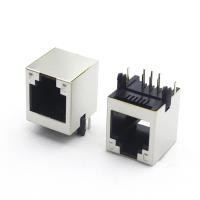 China 6P6C RJ11 Telephone Jack Adapter Modular Connector - 1.5A 125V with UL RoHS Certification for sale