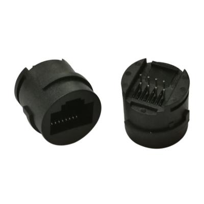 China Waterproof RJ45 Female Ethernet Connector 8P8C 125V 1.5A with 750+ Cycle Durability - TMFST811SBX12 Model for sale