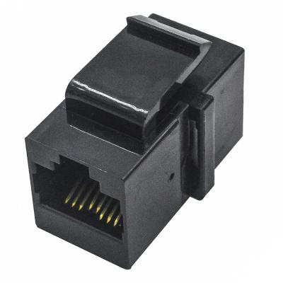 China 8P8C Unshielded RJ45 Cable Coupler Female to Female - 125V 1.5A 8-Port Ethernet Extension Connector TMZT281XSXX44 for sale