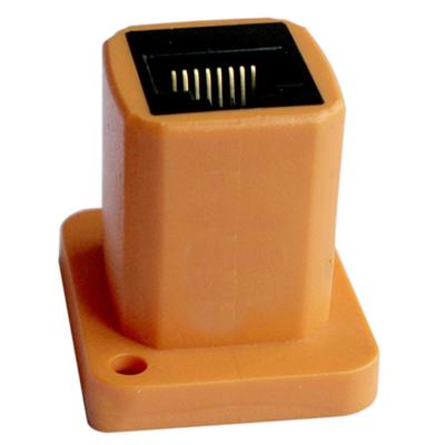 China 125V 8P8C RJ45 Female to Female Network Connector Coupler - 33mm Length, UL RoHS Certified for sale