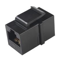 China Cat5e RJ45 Cable Coupler - 8P8C Connector 125V 1.5A with UL Rohs ISO9001 Certification for sale