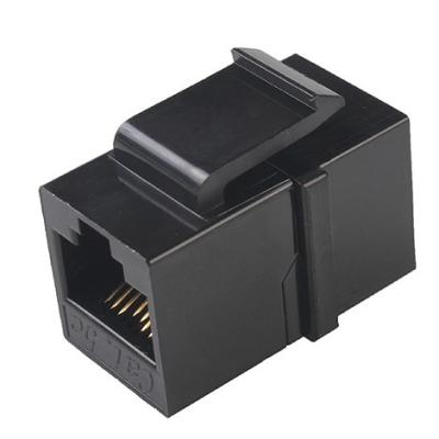 China Cat5e RJ45 Cable Coupler - 8P8C Connector 125V 1.5A with UL Rohs ISO9001 Certification for sale