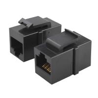 China Female 8P8C Keystone RJ45 Connector - 125V 1.5A Network Cable Extension Coupler for sale