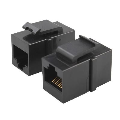 China Female 8P8C Keystone RJ45 Connector - 125V 1.5A Network Cable Extension Coupler for sale