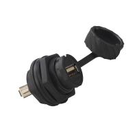 China UL94V-0 USB 2.0 AF Female to Female Coupler Adapter 1.5A 125V Industrial Grade for sale