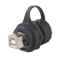 China Industrial USB-BF Female to Female Coupler Waterproof Dustproof 125V 1.5A for Printing Equipment for sale