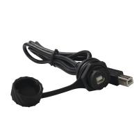China Waterproof USB B Male to Female Cable 125V 1.5A for Printer Signal Transmission for sale