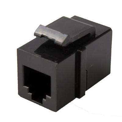 China 6P6C 180 Degree Angle Keystone RJ11 Inline Coupler - 125V 1.5A 6 Position Connector TMZT3511SK004207111010 for sale