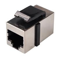 China Cat5e RJ45 Keystone Jack Female-Female Adapter 8P8C 125V 1.5A Network Ethernet Connector TMZT5811EK004207111059 for sale