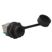 China Reach Rj45 Patch Leads 8p8c Female Socket To Cold Pressed Terminal Extension for sale