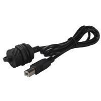 China USB B Male to Female Waterproof RJ45 Ethernet Cable for Printers - 125V 1.5A Rating with 8P8C Connector for sale