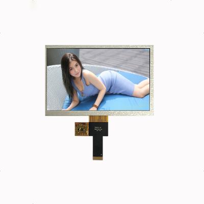 China 7 Inch IPS Anti Glare Custom Brightness TFT LCD Displays 1024x600 for sale