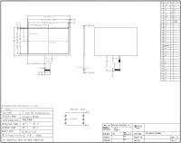 China Dustproof LVDS TFT Touch Panel Display 1024X600 LCM OD 164×97×2.6mm for sale