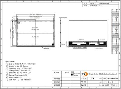 China Dustproof Industrial LCD Touch Screen Monitor 300nits ISO9001 for sale