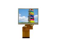 China FPC Length 70mm LCD Resistive Touch Screen Display Sunlight Readable for sale