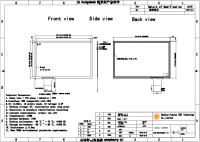 China Waterproof Capacitive Medical Touch Screen 12.1'' ILI2511 Driver IC ISO9001 for sale