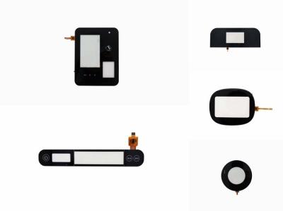 China Round Capacitive Touchscreen Panel  I2C Interface Waterproof PCAP Touch Display for sale