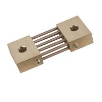 China 800A DC Current Shunt , Bus Bar Ammeter Shunt Resistor Brass Material for sale