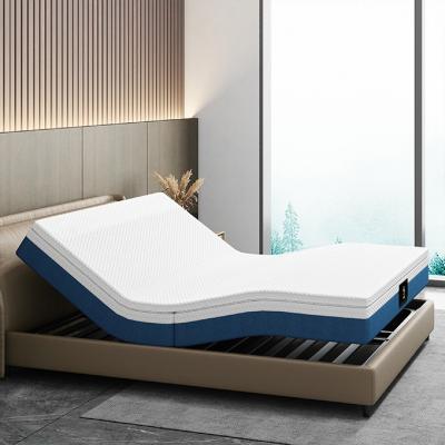 China MIENSI Smart Bed Mattress 10 Inch Adjustable Firmness with Smartphone App Control and Sleep Tracking for Hotels for sale