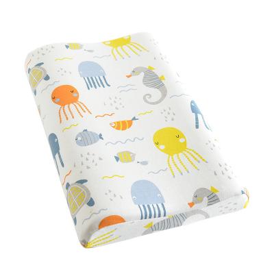 China Children's Memory Foam Pillow for Ages 1-12 Years with Ergonomic Neck Support and High-Low Design for sale