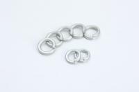 China DIN 127 B Dacromet Spring Lock Washer M4 to M100 Metric Square Ends Helical Split Washer for sale