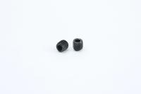 China DIN 916 M10-1.5 Black Oxide Hexagon Socket Set Screws Cup Point Grub Screws Grade 12.9 for sale