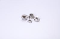China Hexagon Flange Nuts DIN 6923 ISO 4161 M8 M10 M12 M16 A2 Stainless Steel Serrated for sale