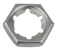 China Self Locking Counter Nut DIN 7967 M12 Palnut Steel Zinc Plated Lock Nut for sale
