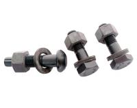 China DIN931 DIN933 Stainless Steel Black Hex Bolts And Nuts Washers Assembly for sale