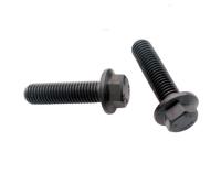 China Black Anodized Hex Flange Bolt DIN 6921 M6 M8 M10 M12 Carbon Steel 8.8 10.9 12.9 for sale