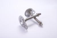 China 304 Stainless Steel Adjustable Leveling Feet M12 40mm Heavy Duty Conveyor Support for sale